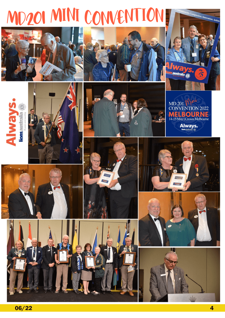 MD Mini Convention - Cobram Lions Club